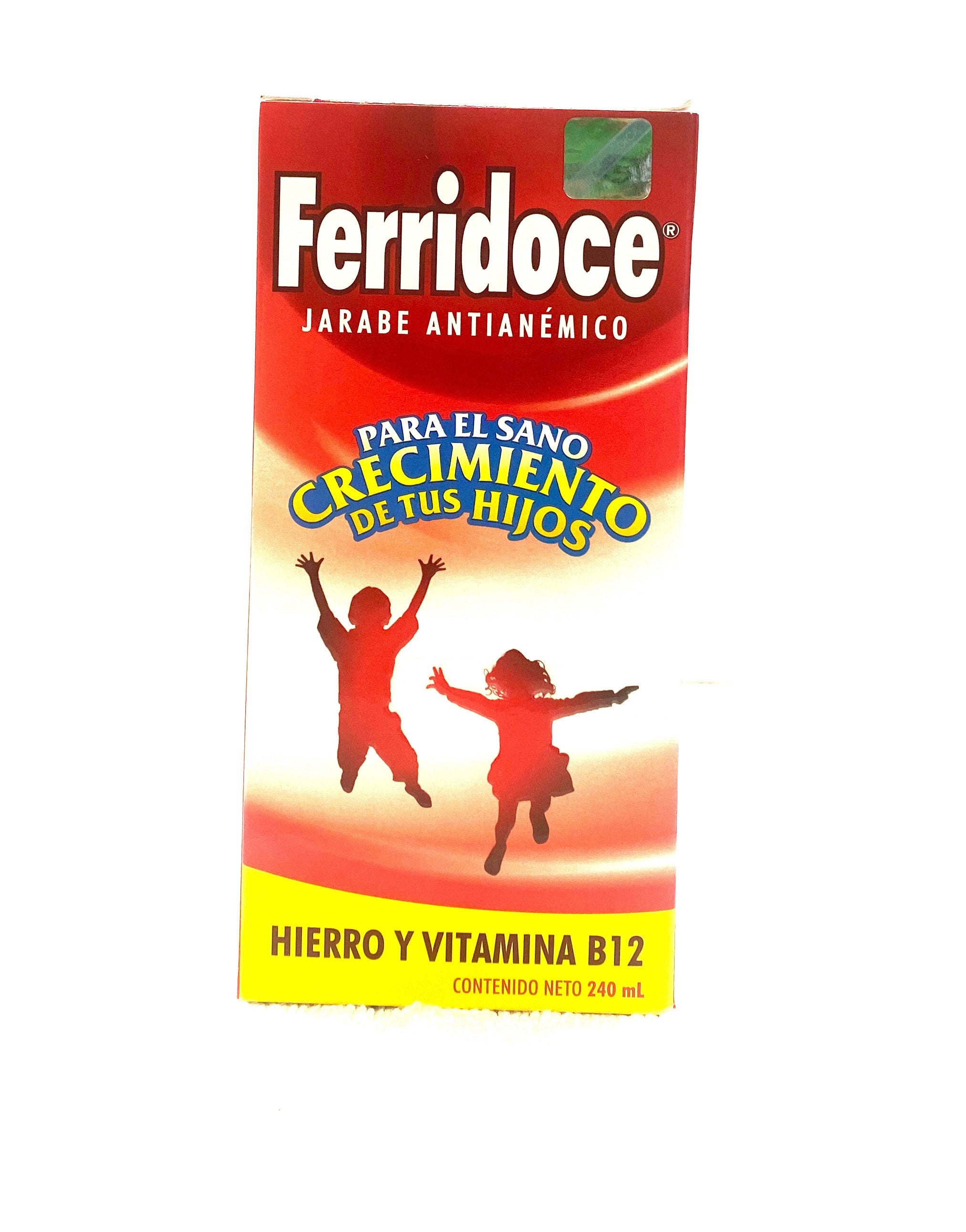 FERRIDOCE JARABE ANTIANEMICO 240 ML | S&J HEALTH FOOD CENTER